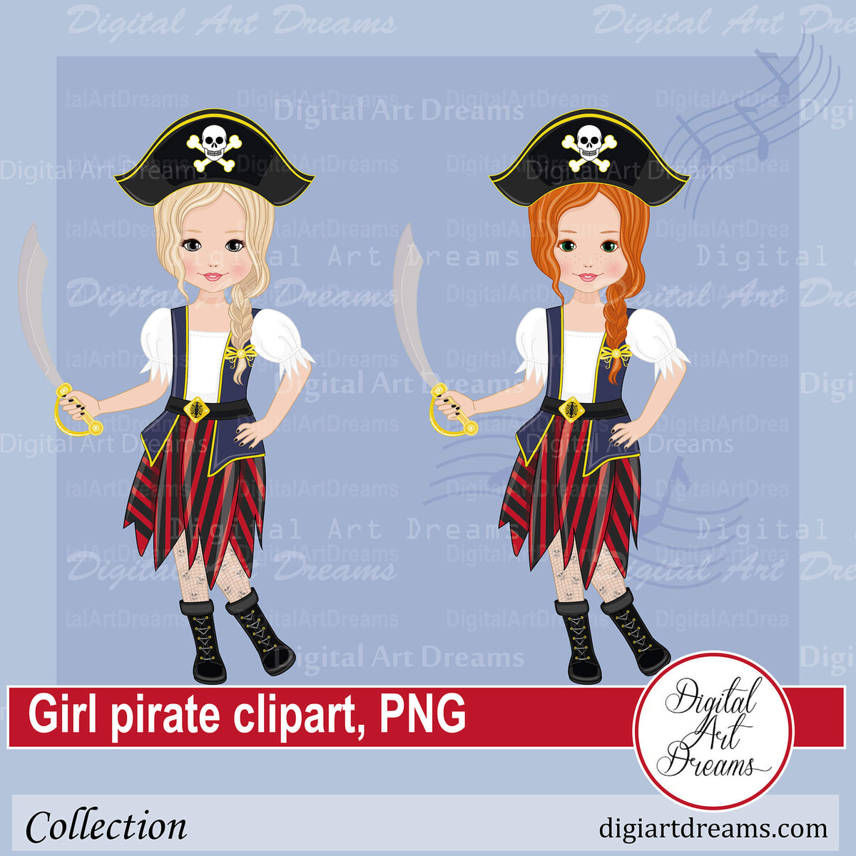 Girl Pirate Clipart Free