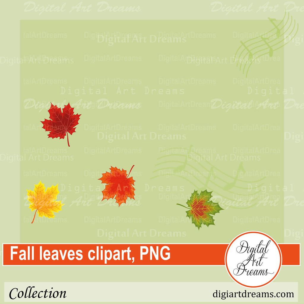 Autumn Animal Clipart | Fall PNG Images | Digital Art Dreams