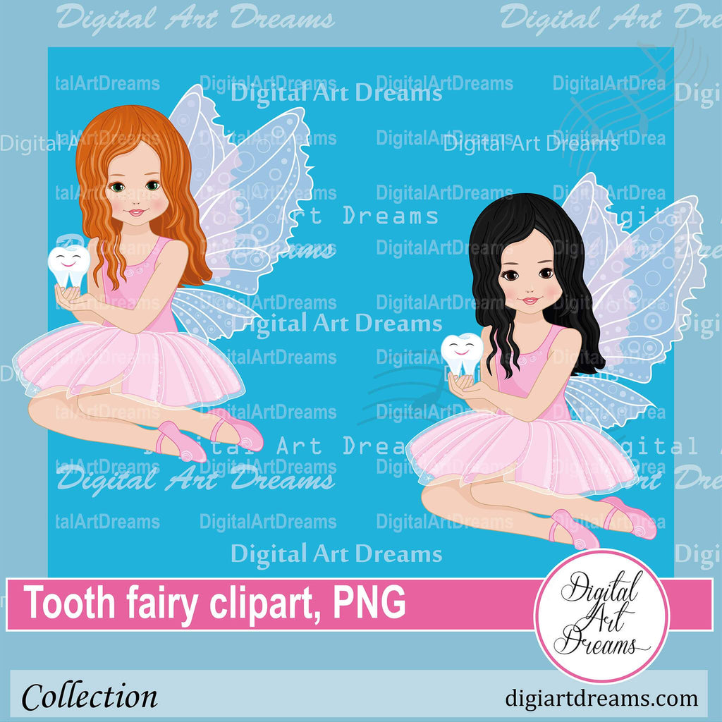Cute Tooth Fairy Clipart Images – Digital Art Dreams